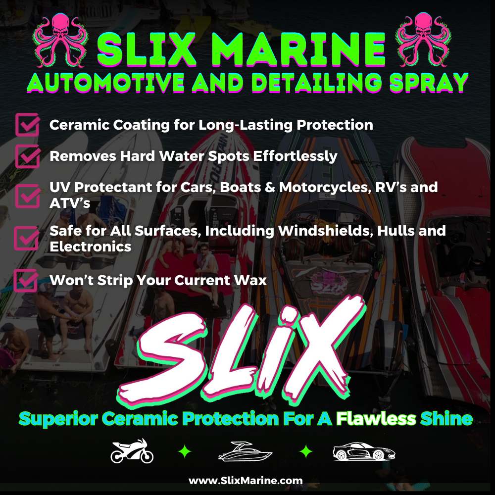 Ceramic Infused Detail Spray (32oz) – Slix Marine